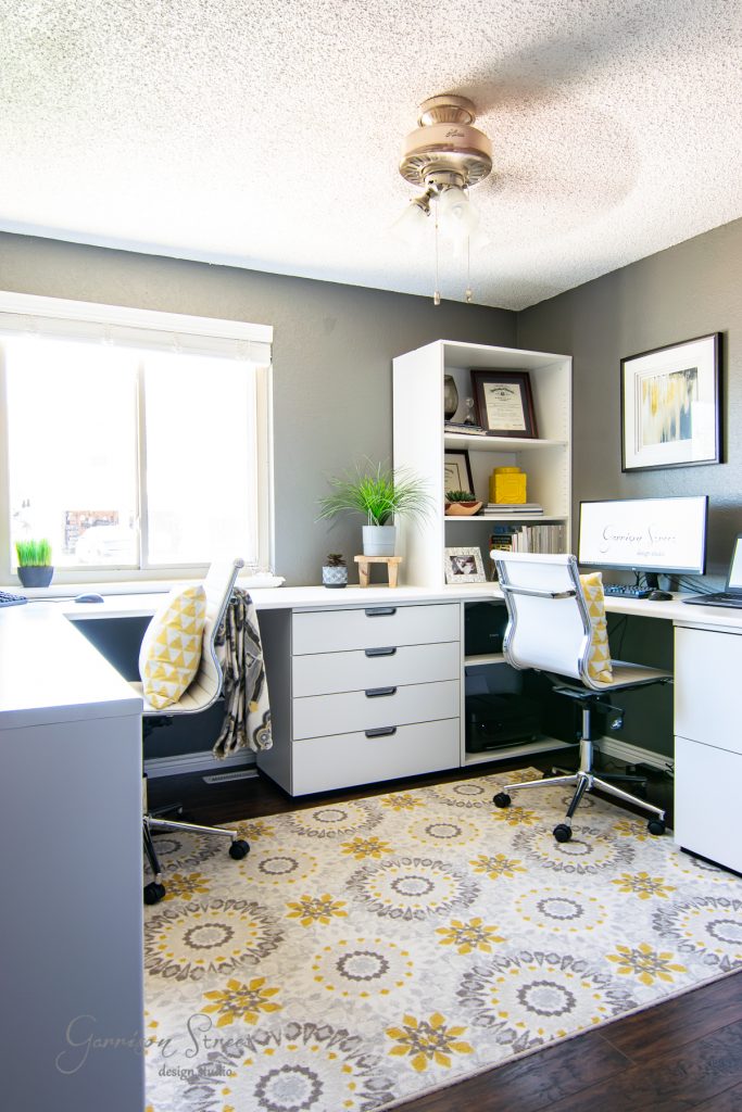 How Our Dual IKEA Home Office Saved Us - Garrison Street Design Studio