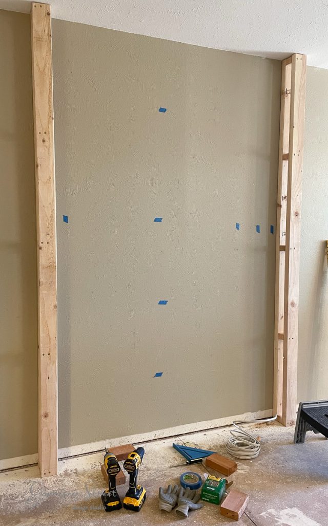 Modern DIY Electric Fireplace and Shiplap TV Wall - Garrison Street ...