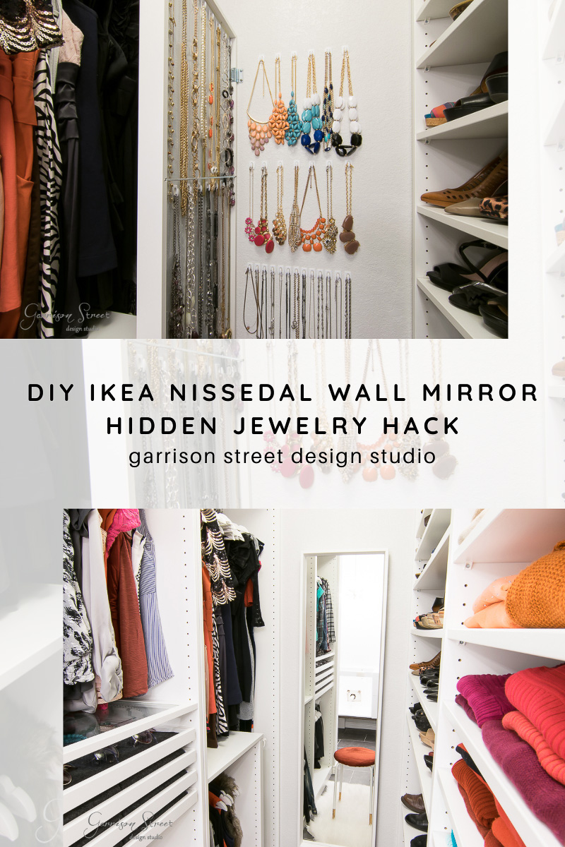 IKEA Nissedal Mirror Hack Hidden Jewelry Storage - Garrison Street ...
